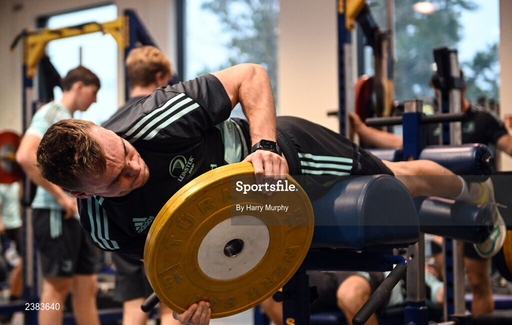 Sportsfile - Leinster Rugby Gym Session - 2383640
