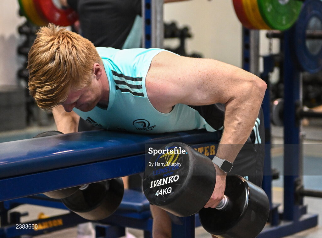 Sportsfile - Leinster Rugby Gym Session - 2383660