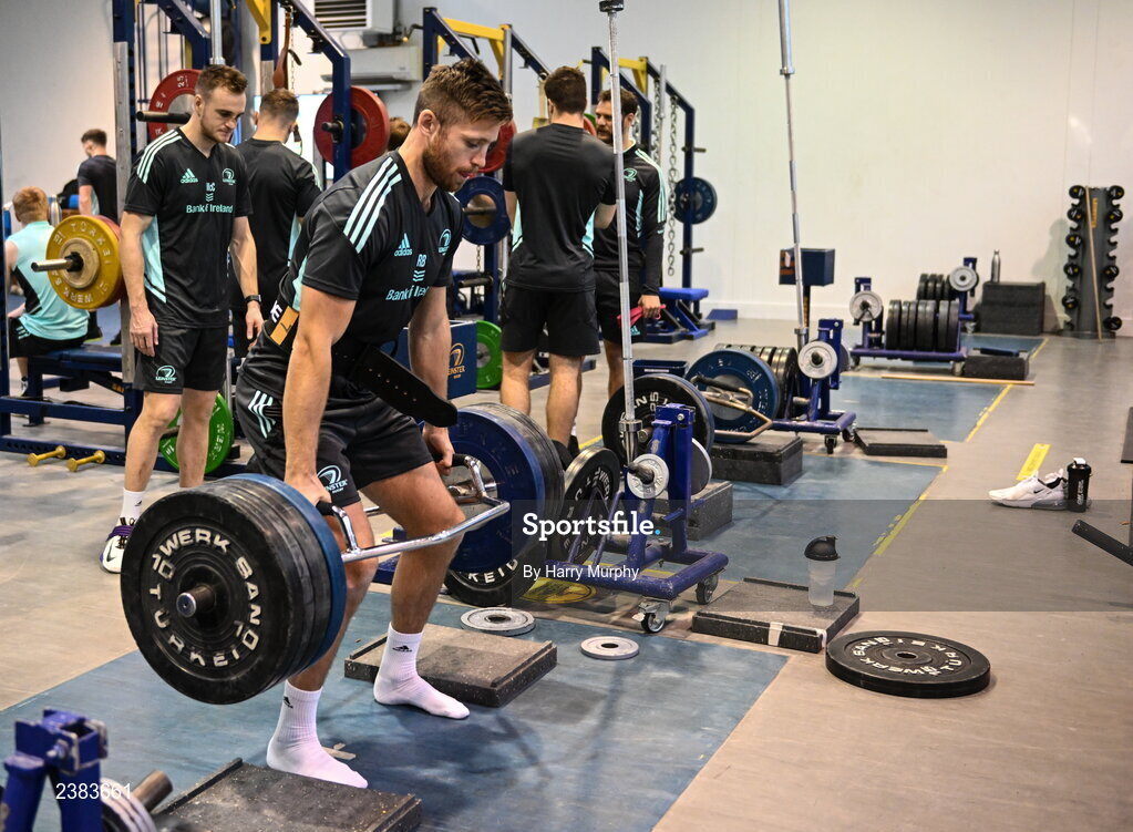 Sportsfile - Leinster Rugby Gym Session - 2383661