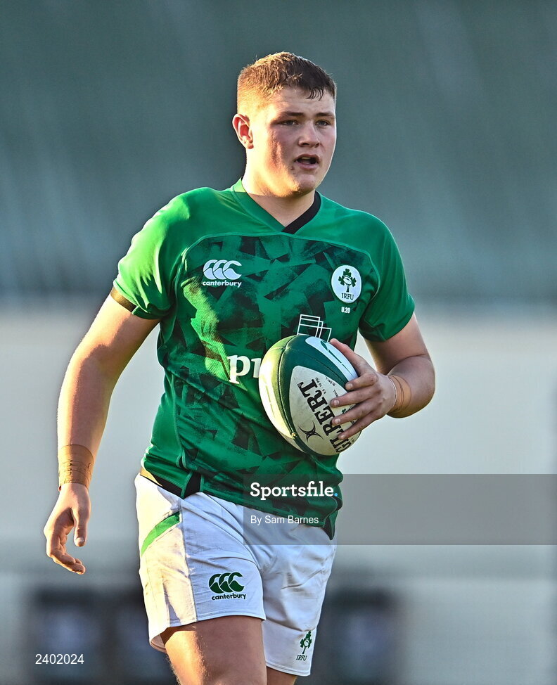 Sportsfile - Ireland v Italy - U20 Rugby International Friendly - 2402024