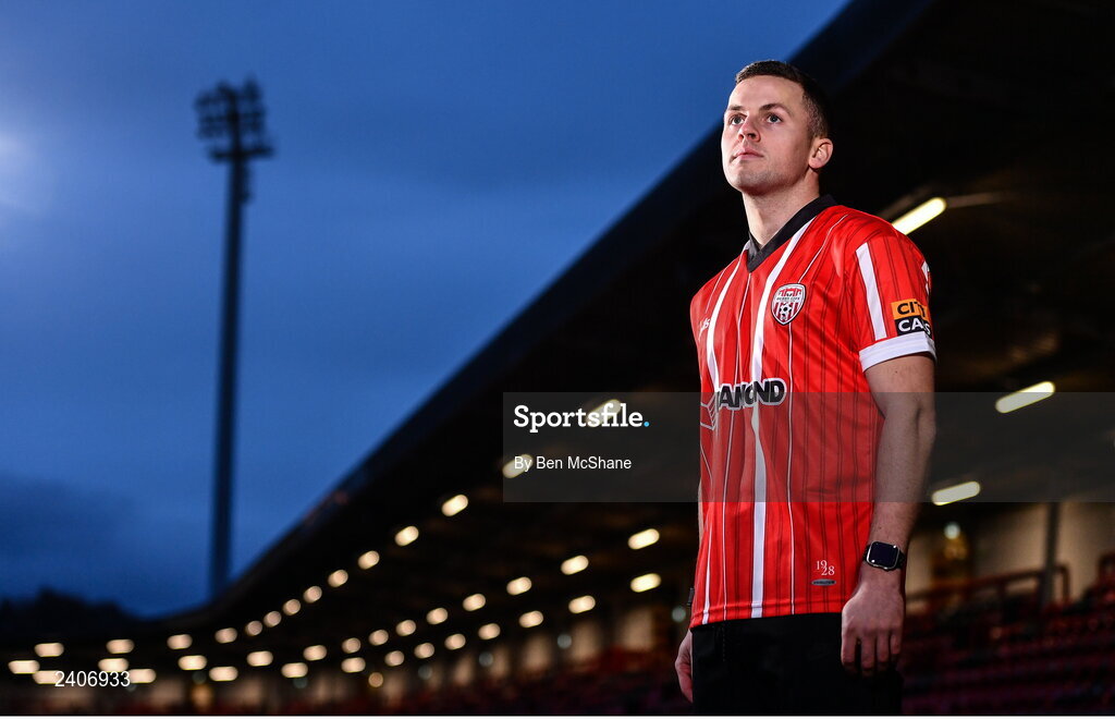 Sportsfile - Derry City Unveil New Signing Ben Doherty - 2406933