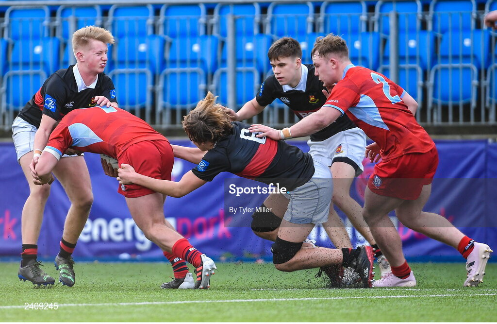 Sportsfile - The High School v CUS - Bank of Ireland Vinnie Murray Cup ...