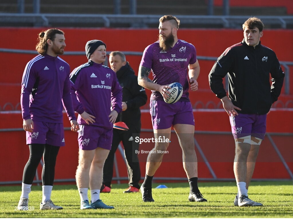 Sportsfile - Munster Rugby Squad Training - 2412839
