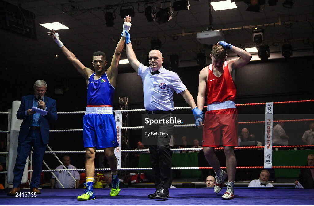 Sportsfile - IABA National Elite Boxing Championships Semi-Finals - 2413735