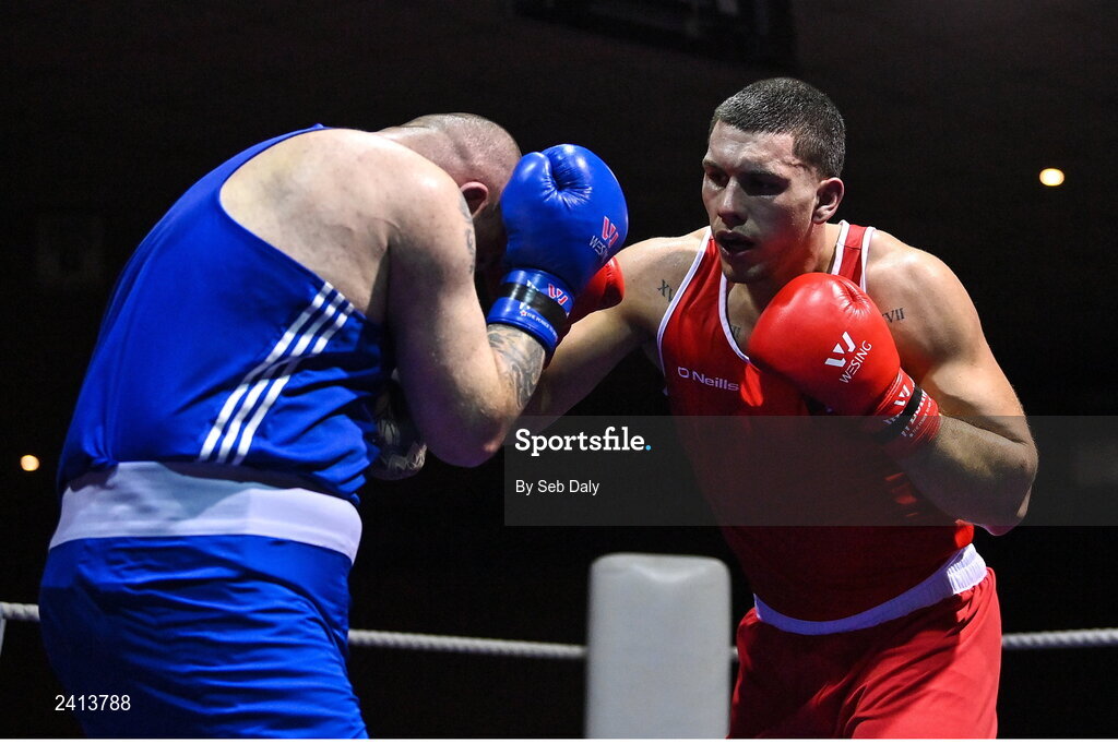 Sportsfile - IABA National Elite Boxing Championships Semi-Finals - 2413788