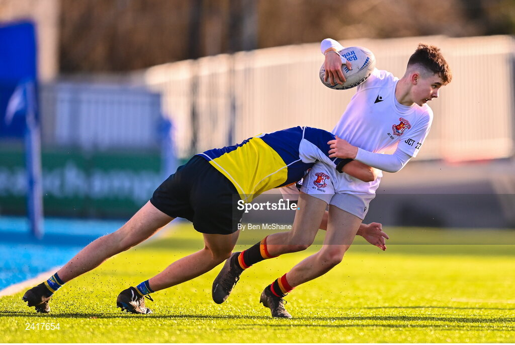 Sportsfile - CBS Naas v Presentation College Bray - Bank of Ireland Fr ...