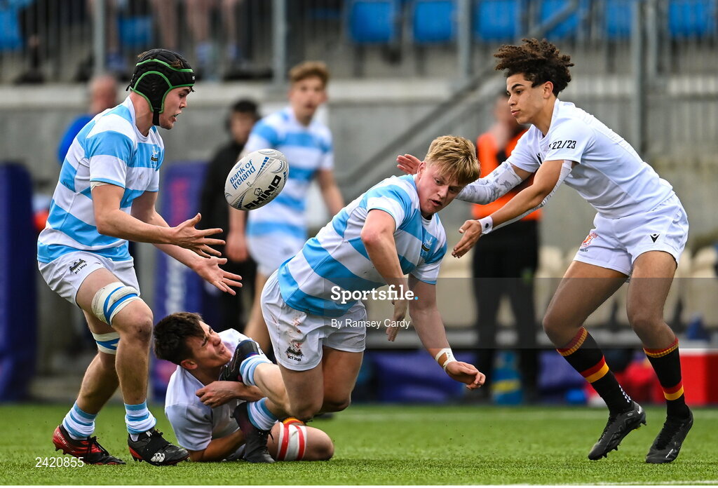 Sportsfile - Blackrock College v Presentation College Bray - Bank of ...