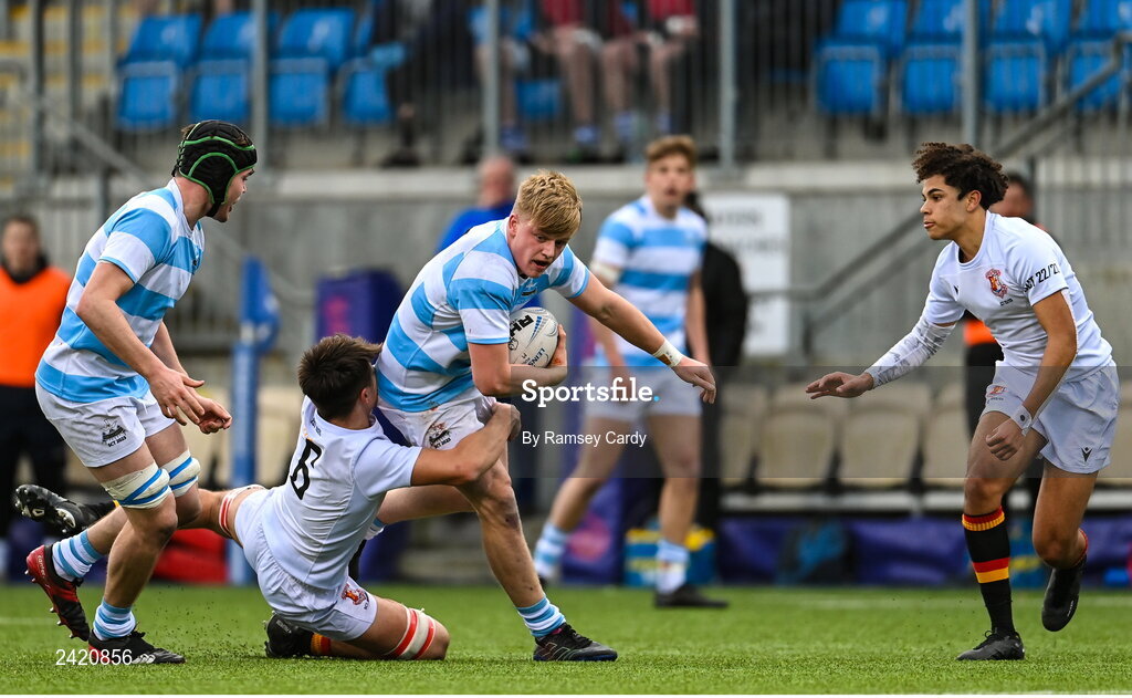 Sportsfile - Blackrock College v Presentation College Bray - Bank of ...