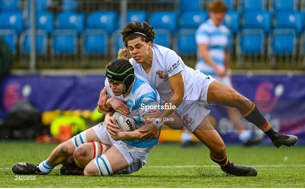 Sportsfile - Blackrock College v Presentation College Bray - Bank of ...