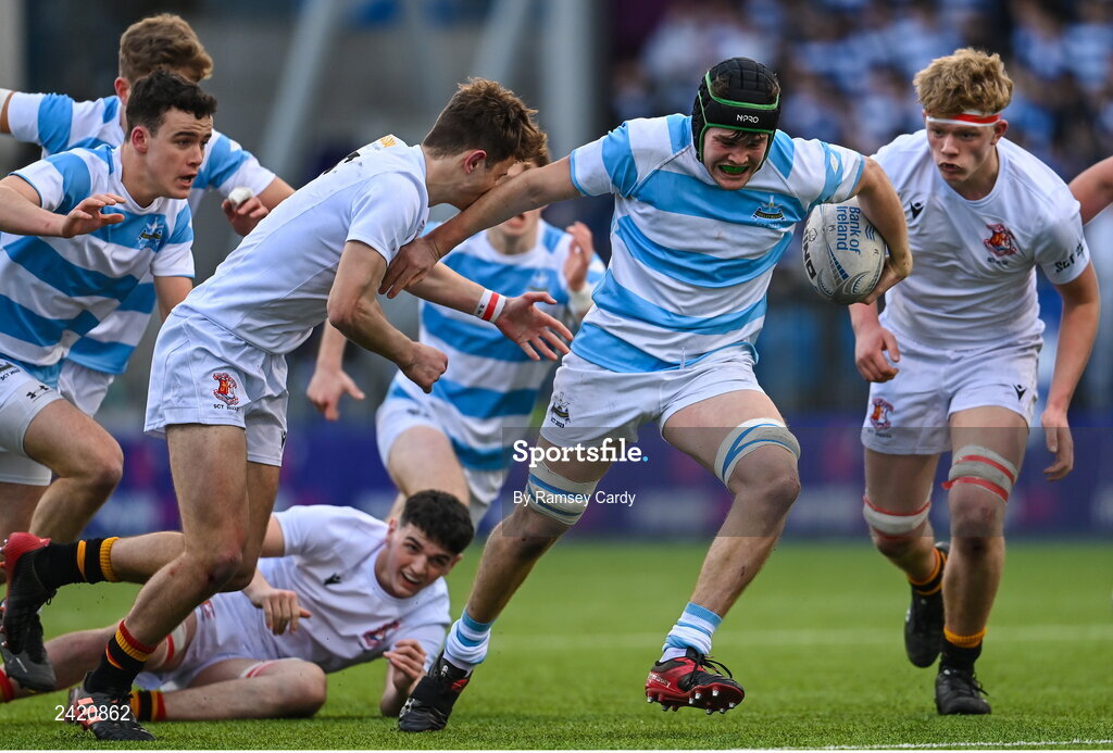 Sportsfile - Blackrock College v Presentation College Bray - Bank of ...