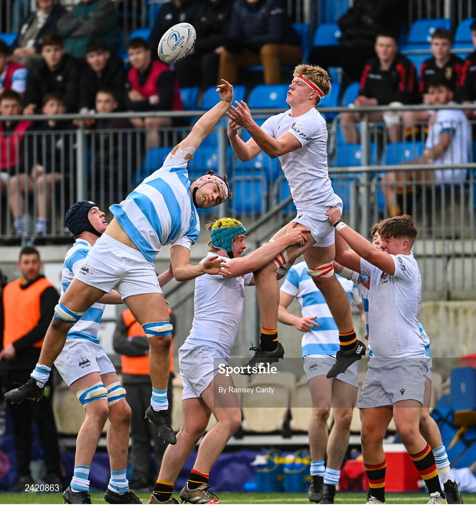 Sportsfile - Blackrock College v Presentation College Bray - Bank of ...