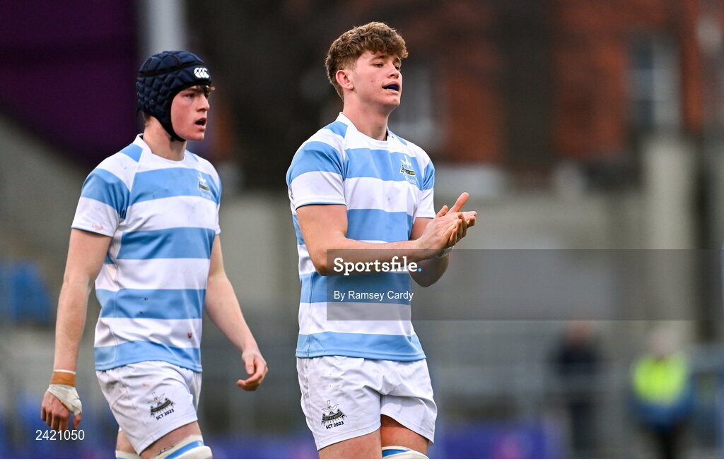 Sportsfile - Blackrock College v Presentation College Bray - Bank of ...