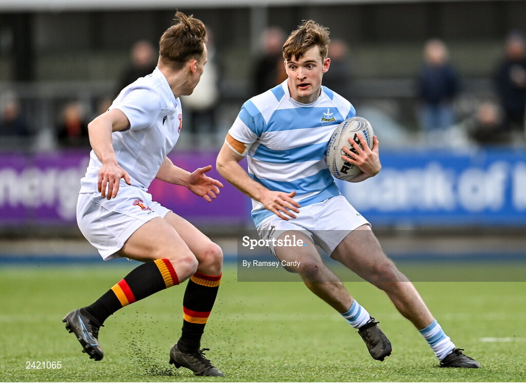 Sportsfile - Blackrock College v Presentation College Bray - Bank of ...