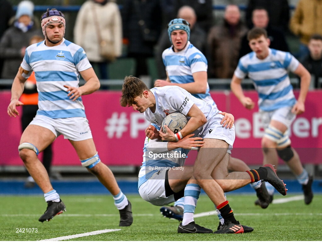 Sportsfile - Blackrock College v Presentation College Bray - Bank of ...