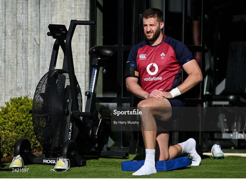Sportsfile - Ireland Rugby Squad Training and Media Conference - 2421597