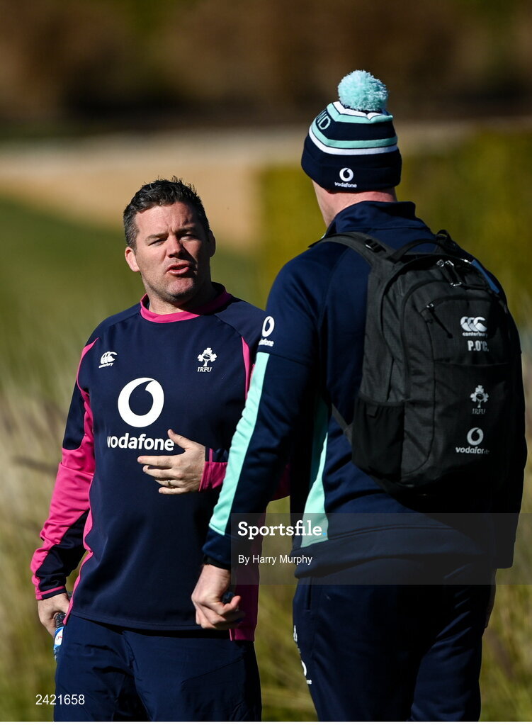 Sportsfile - Ireland Rugby Squad Training and Media Conference - 2421658