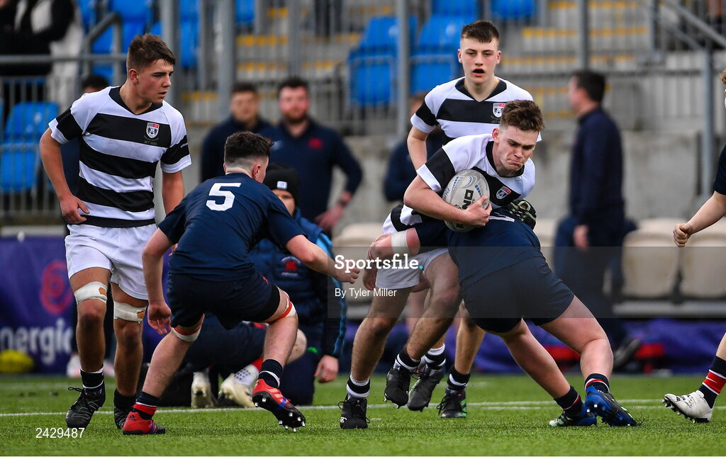Sportsfile - Wesley College v Belvedere College - Bank of Ireland ...