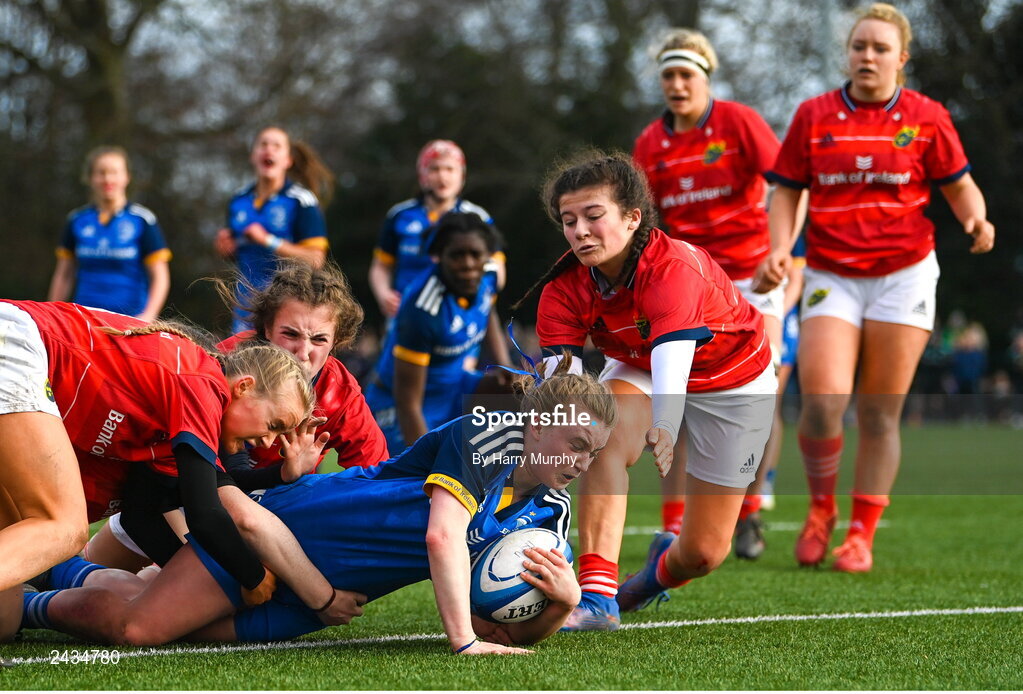 Sportsfile - Leinster v Munster - U18 Girls Interprovincial - 2434780