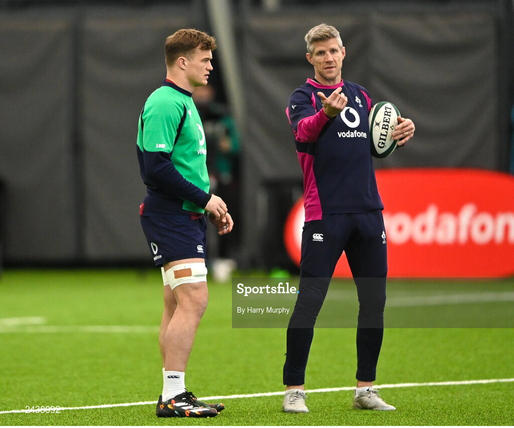 Sportsfile - Ireland Rugby Squad Training and Media Conference - 2438992