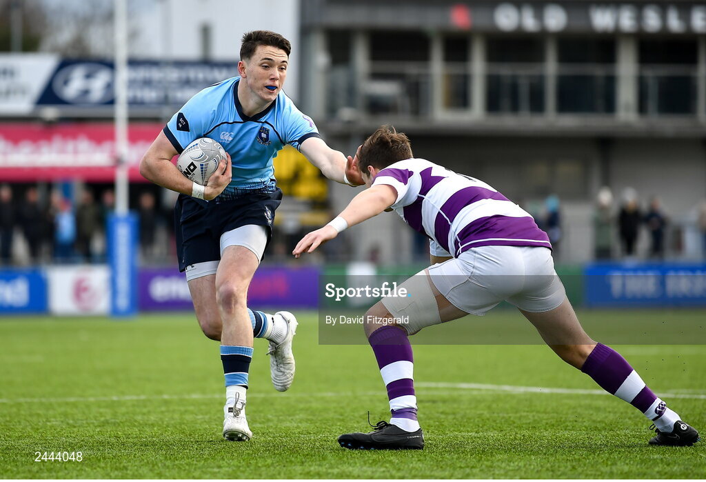 Sportsfile - Clongowes Wood College v St Michael’s College - Bank of ...