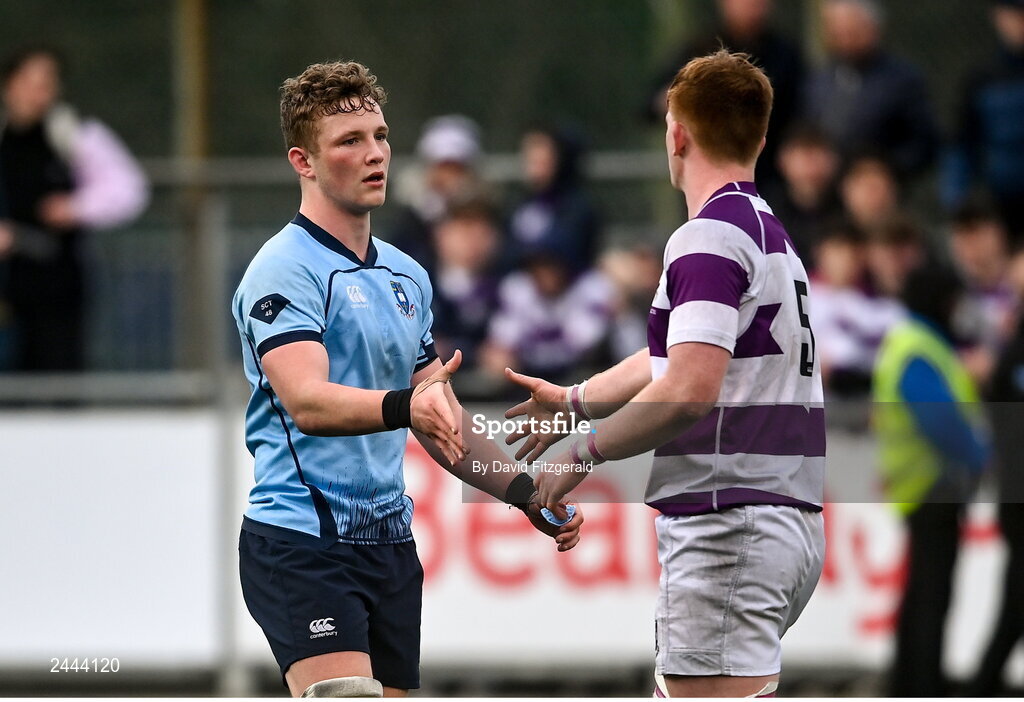 Sportsfile - Clongowes Wood College v St Michael’s College - Bank of ...