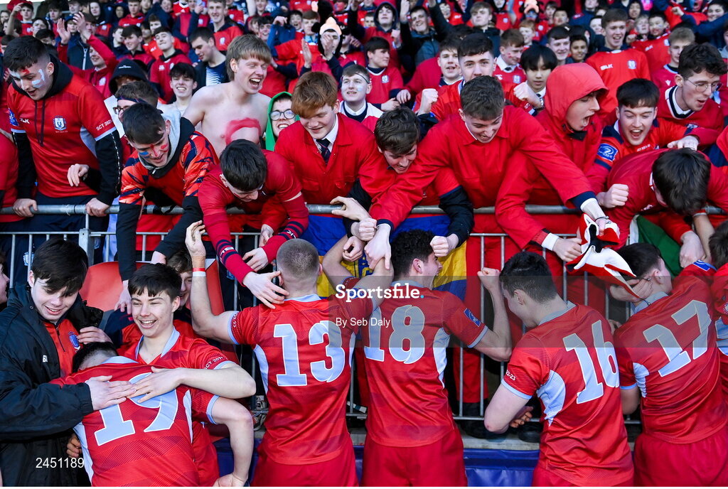 Sportsfile - CUS v St Andrew's College - Bank of Ireland Vinnie Murray ...