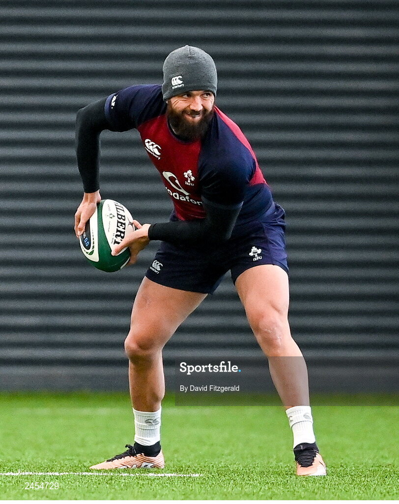 Sportsfile - Ireland Rugby Squad Training and Media Conference - 2454729