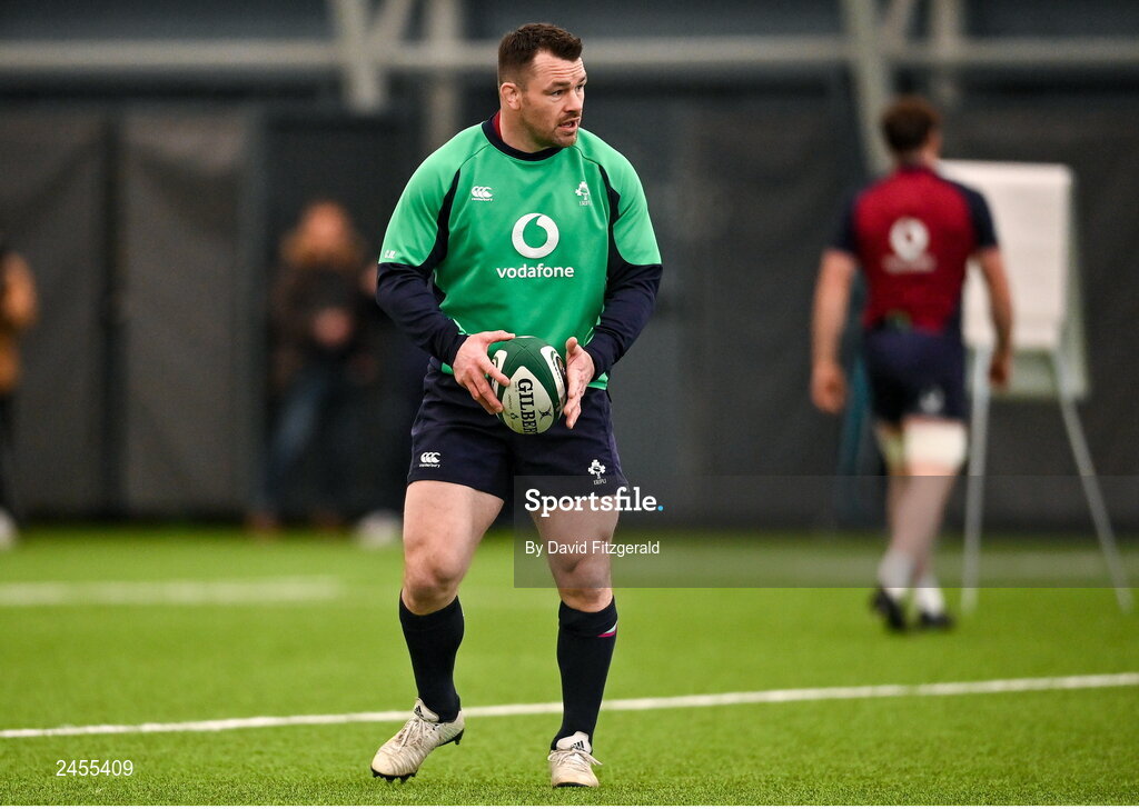 Sportsfile - Ireland Rugby Squad Training and Media Conference - 2455409