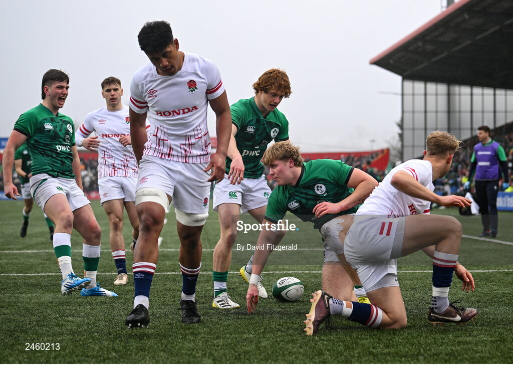 Sportsfile - Ireland v England - U20 Six Nations Rugby Championship ...