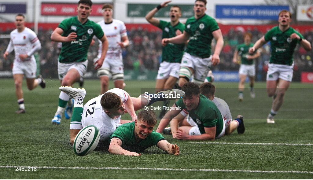 Sportsfile - Ireland v England - U20 Six Nations Rugby Championship ...