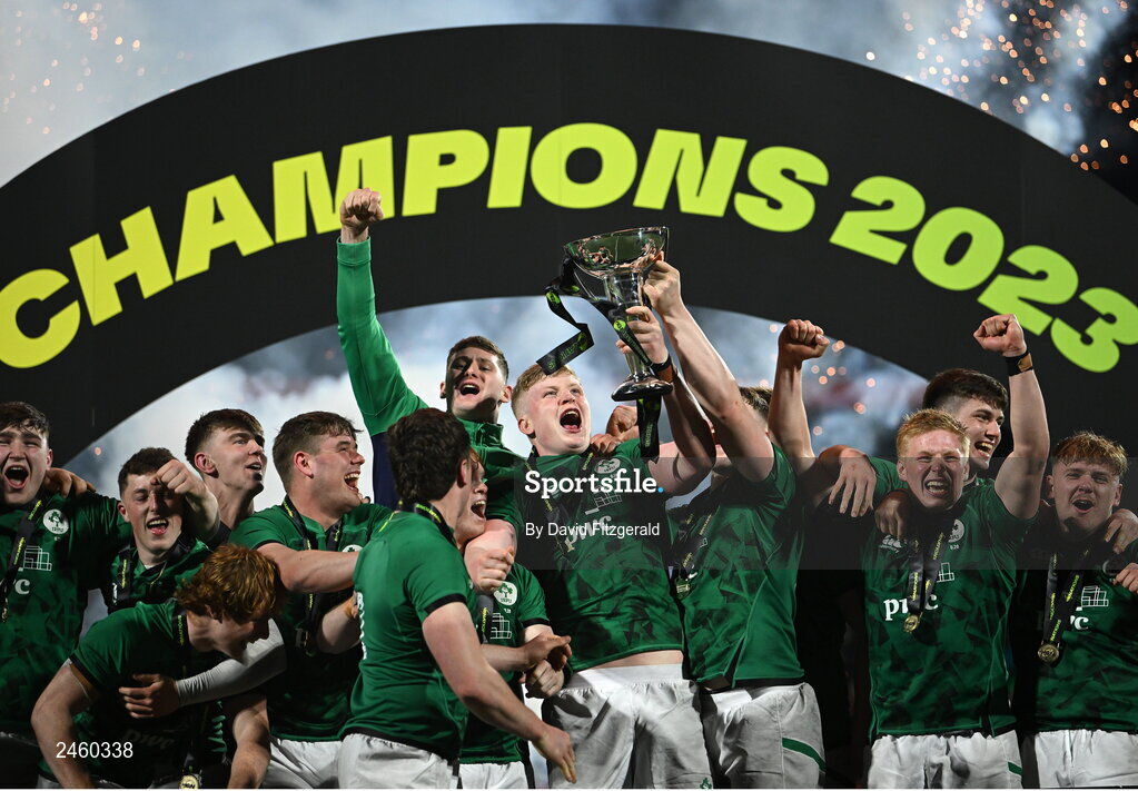 Sportsfile - Ireland v England - U20 Six Nations Rugby Championship ...