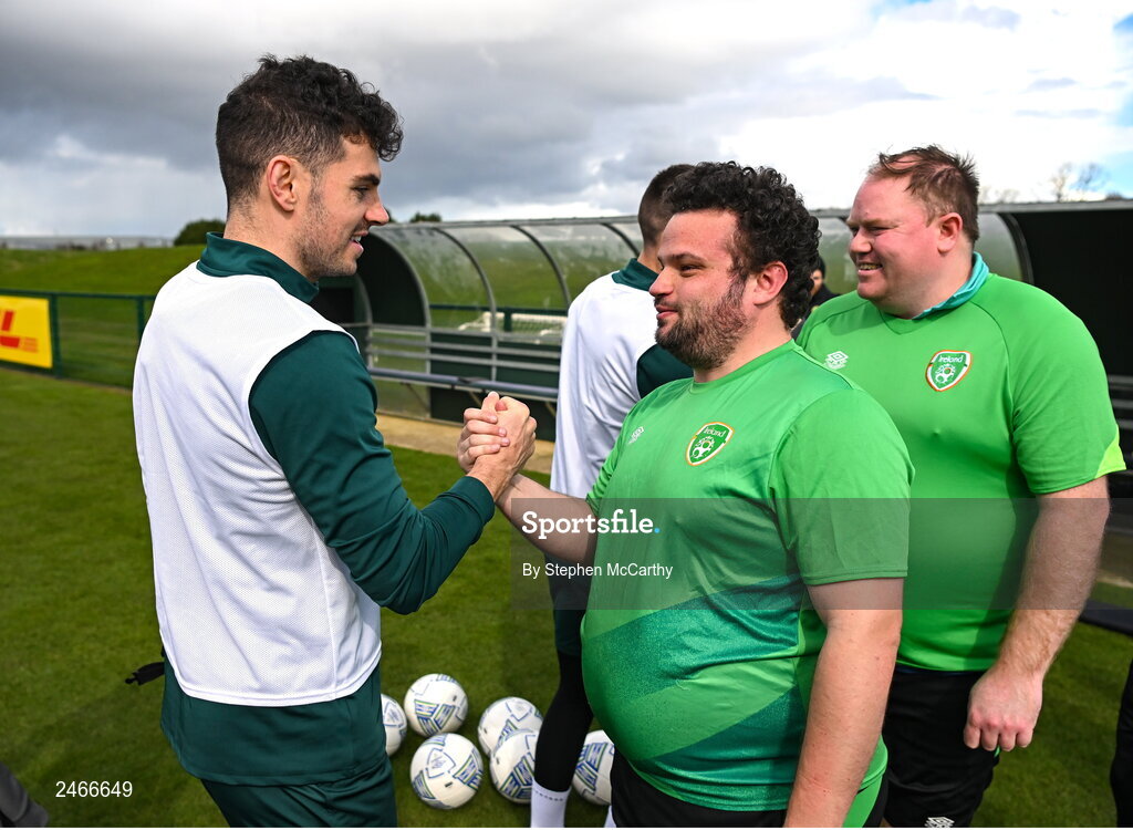 Sportsfile - Special Olympics Ireland Football Team Visit Republic of ...