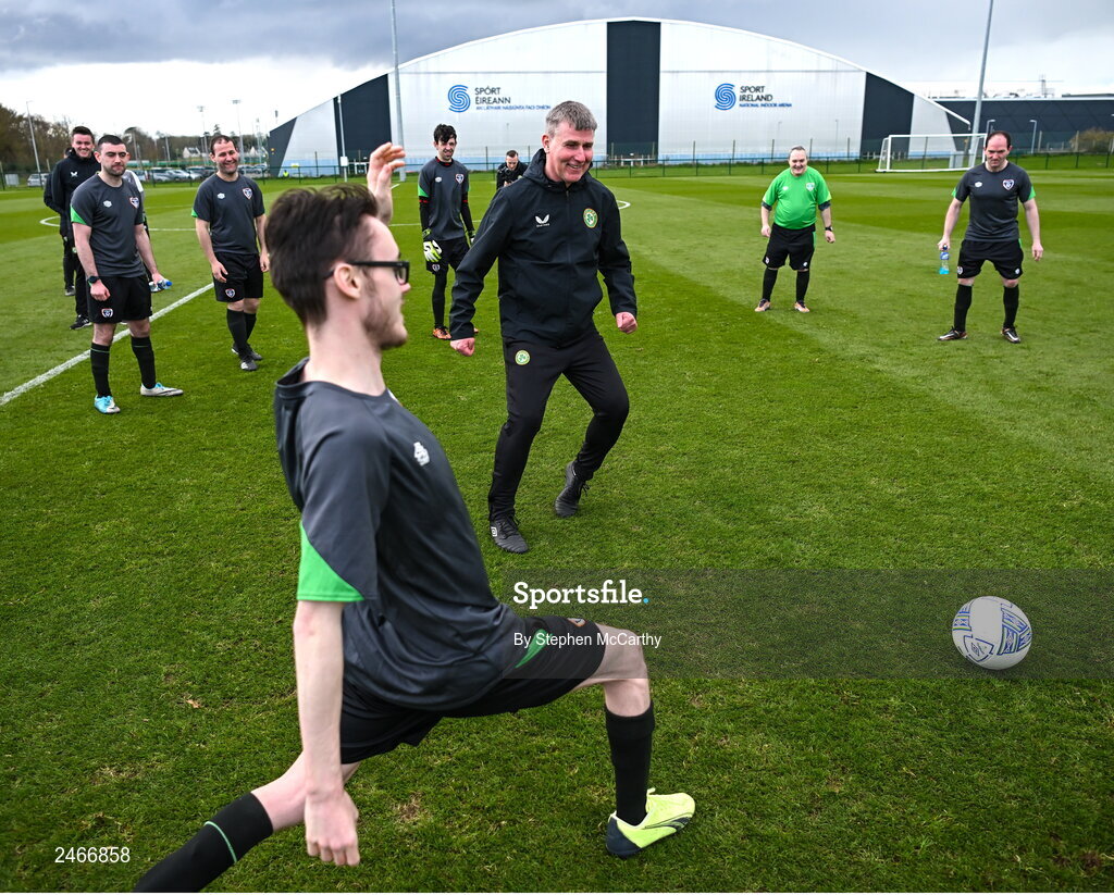Sportsfile - Special Olympics Ireland Football Team Visit Republic of ...