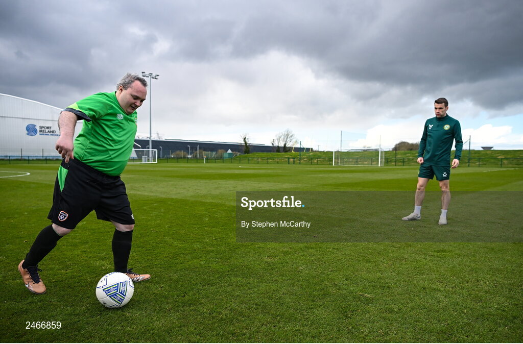 Sportsfile - Special Olympics Ireland Football Team Visit Republic of ...
