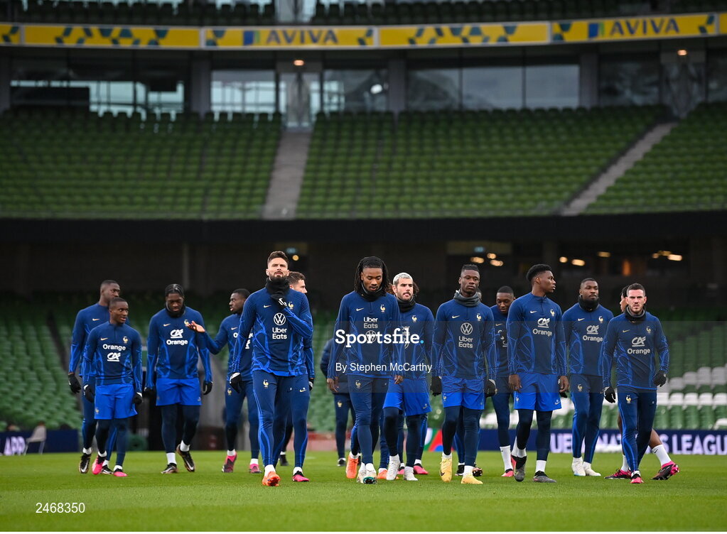 Sportsfile - France Training Session and Press Conference - 2468350