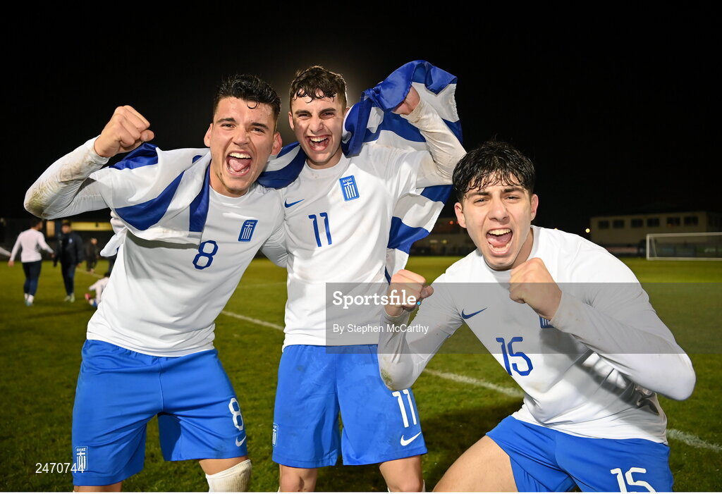 Sportsfile - Greece v Republic of Ireland - UEFA European Under-19 ...