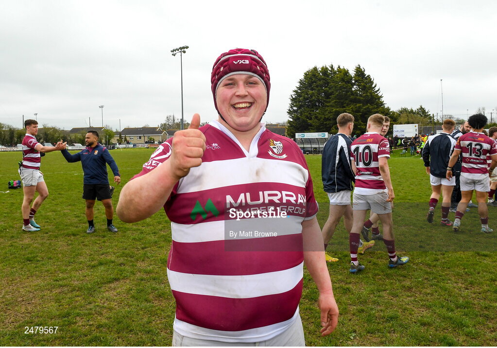 Sportsfile - County Carlow FC v Tullow RFC - Bank of Ireland Provincial ...