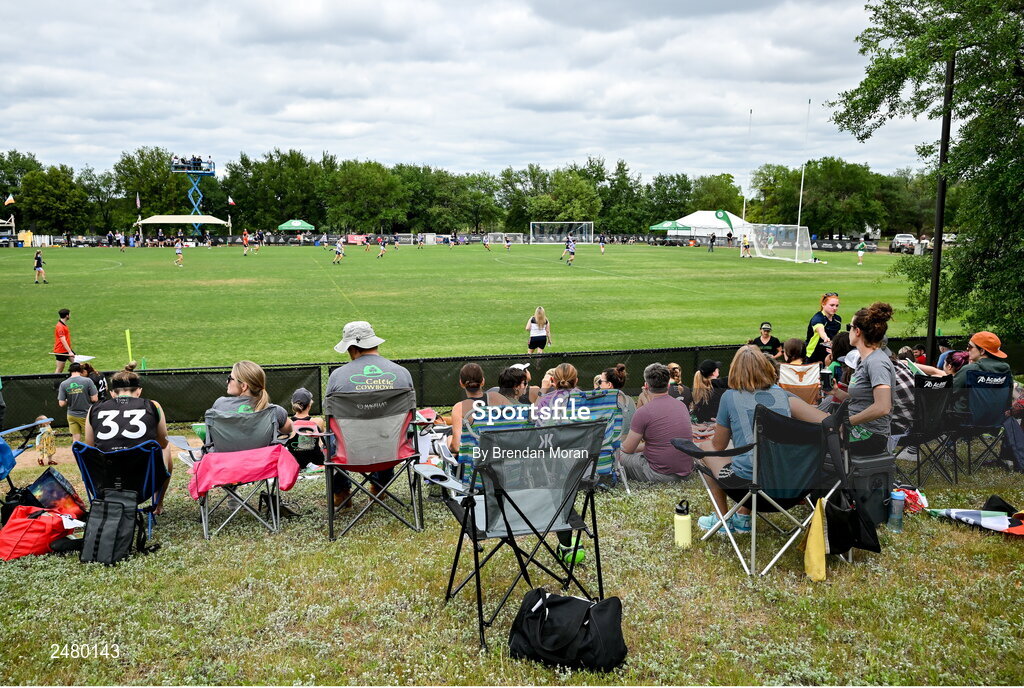Sportsfile - 2023 TG4 LGFA All-Star Tour - Exhibition match - 2480143