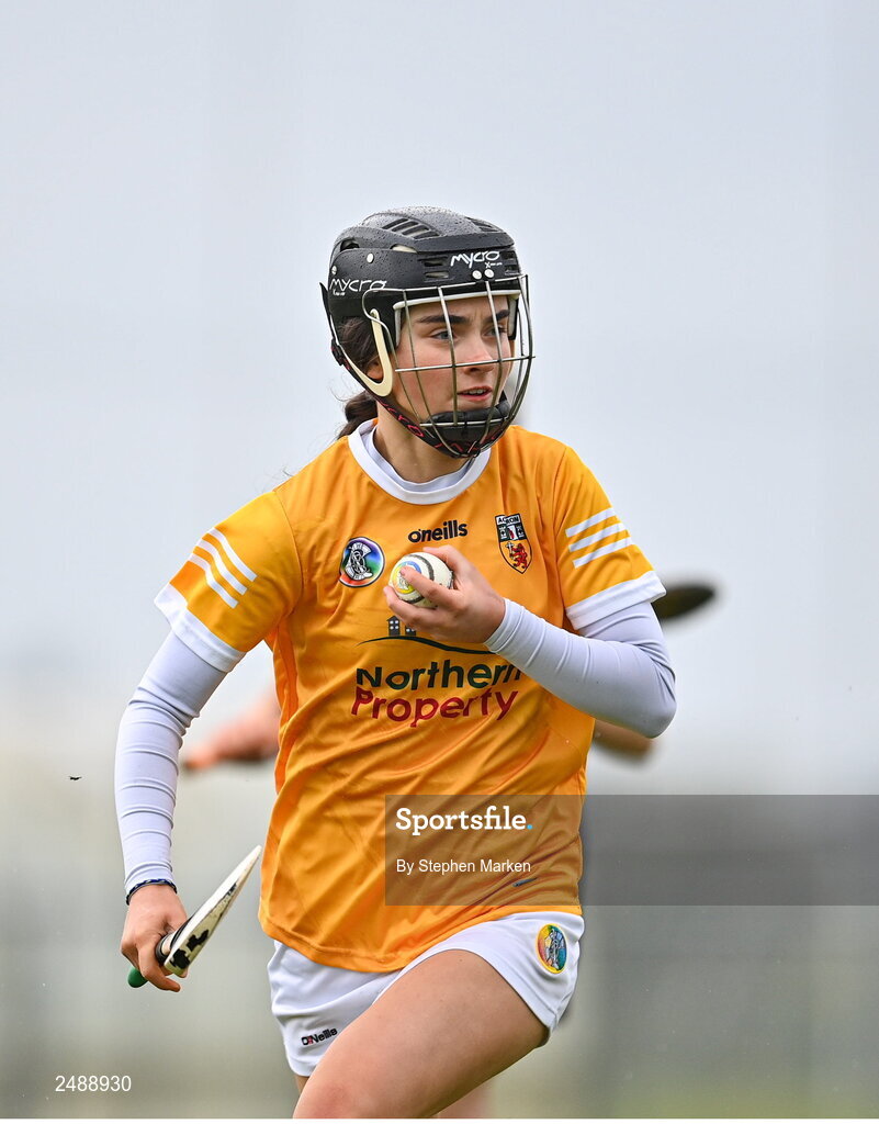 Sportsfile - Antrim v Wexford - Electric Ireland Camogie Minor A Shield ...