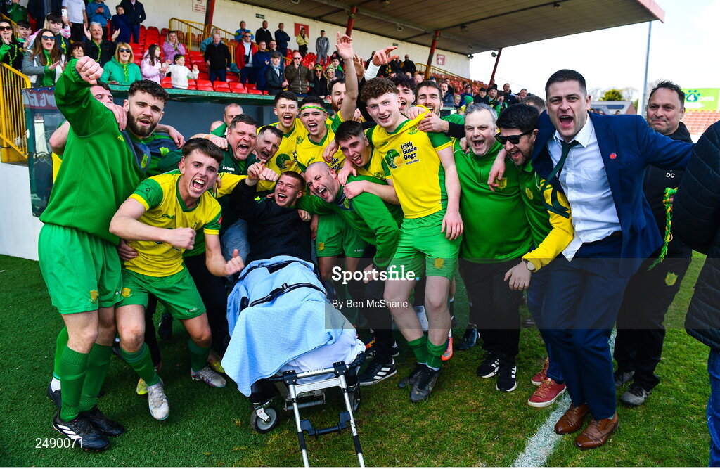 Sportsfile - Cockhill Celtic v Rockmount AFC - FAI Intermediate Cup ...