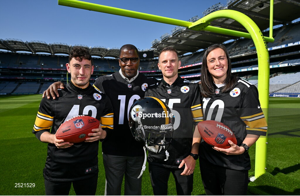 Sportsfile - Pittsburgh Steelers IHMA Launch - 2521529