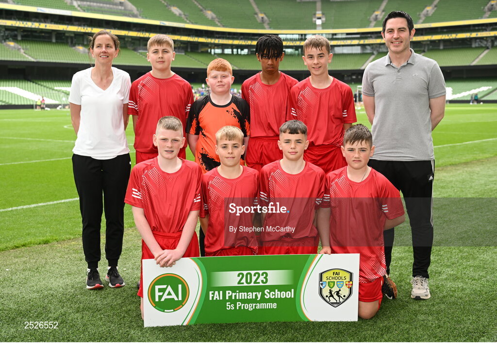 Sportsfile - FAI Primary School 5s National Finals - 2526552