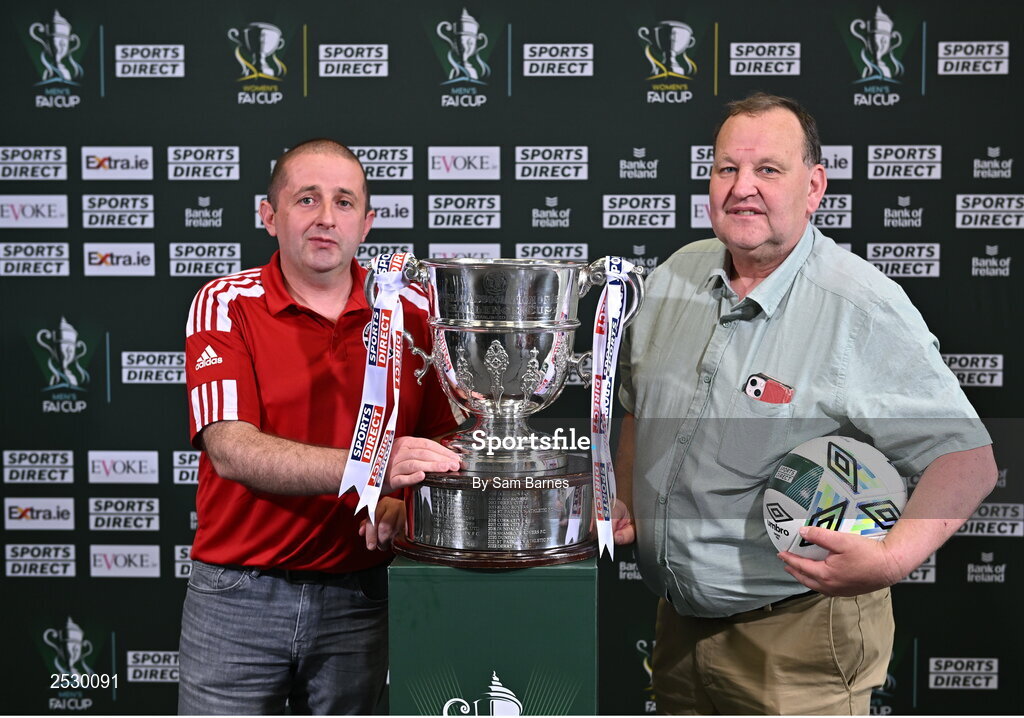 Sportsfile - Sports Direct Men's and Women's FAI Cup First Round Draws ...