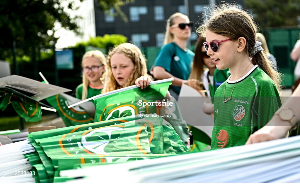 Sportsfile - Republic of Ireland Women Open Training Session - 2538133