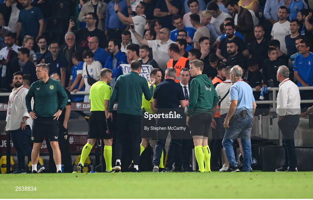 Sportsfile - Greece v Republic of Ireland - UEFA EURO 2024 Championship ...