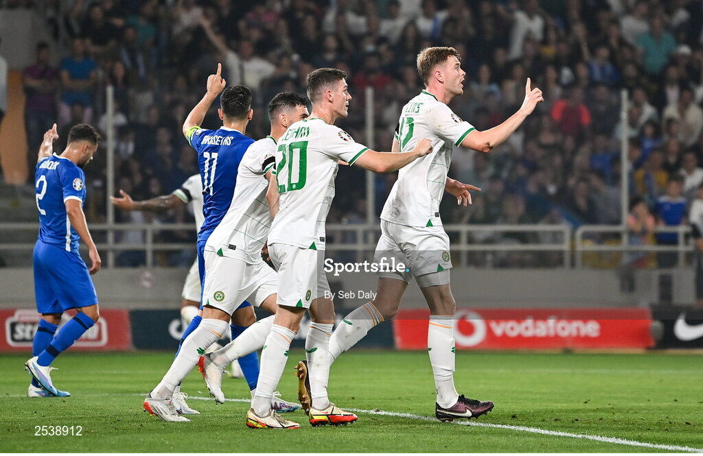 Sportsfile - Greece v Republic of Ireland - UEFA EURO 2024 Championship ...