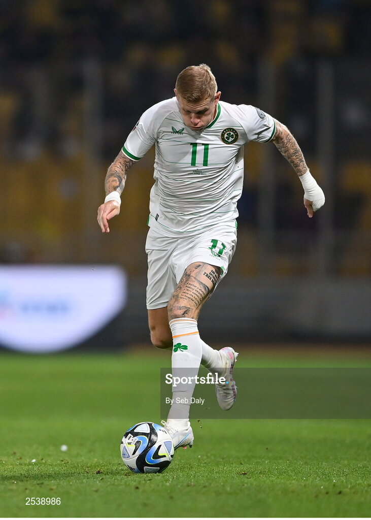 Sportsfile - Greece v Republic of Ireland - UEFA EURO 2024 Championship ...