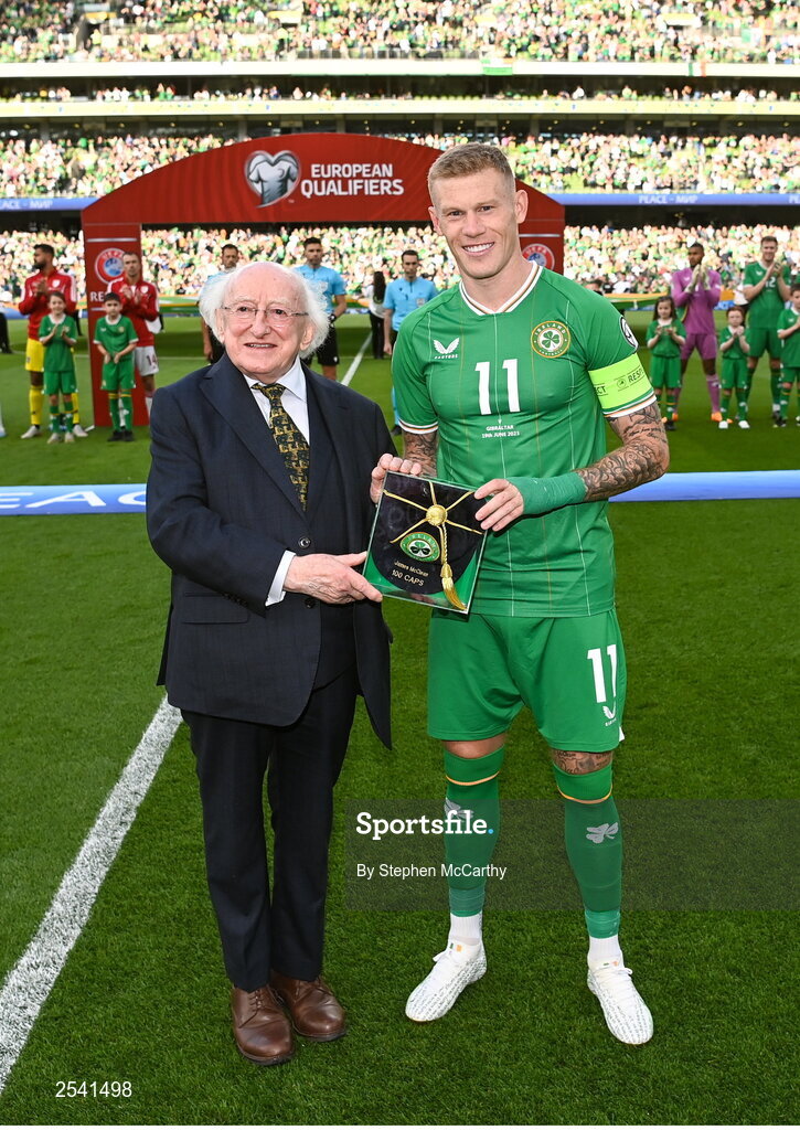 Sportsfile - Republic of Ireland v Gibraltar - UEFA EURO 2024 ...