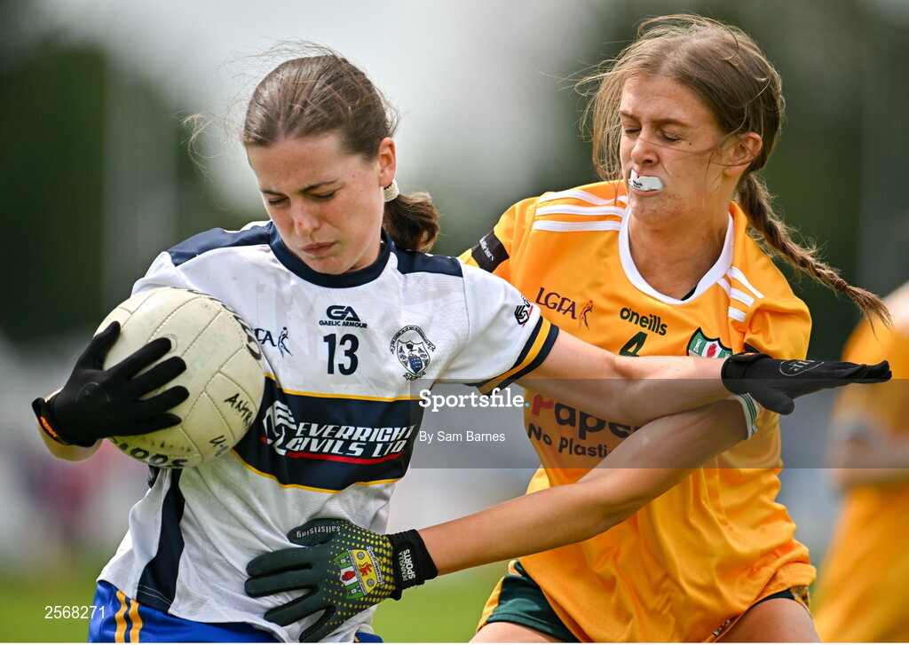 Sportsfile - Clare v Antrim - LGFA All-Ireland U16 C Championship Final ...