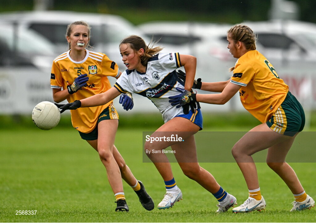 Sportsfile - Clare v Antrim - LGFA All-Ireland U16 C Championship Final ...